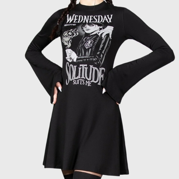 Killstar | Dresses | Killstar Official Wednesday Addams On Wednesdays ...